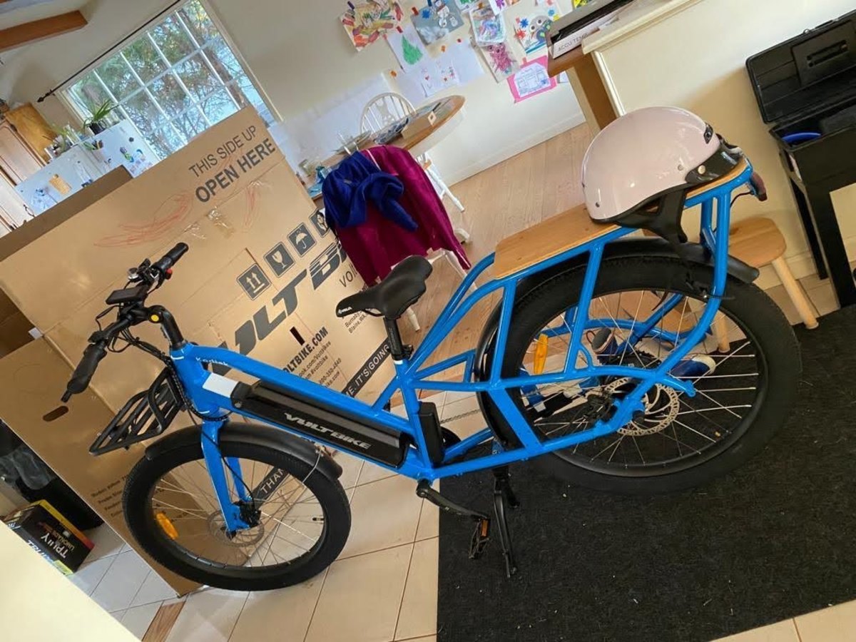 2022 Volt Bike Kodiak cargo bike (rear storage)
