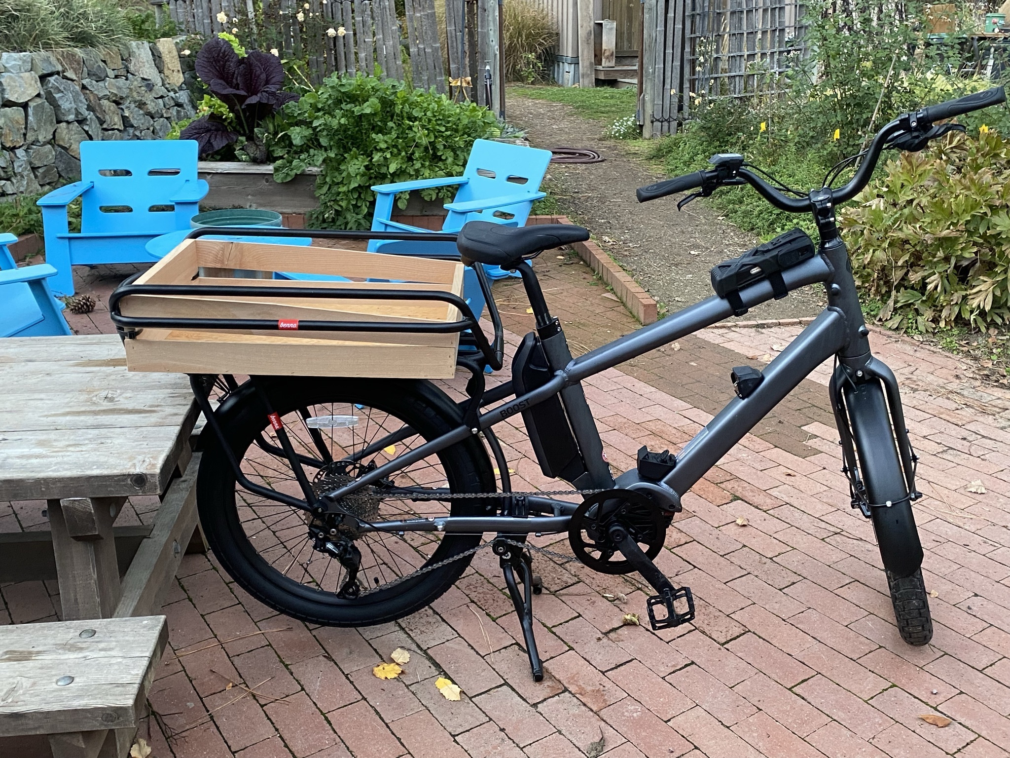 Stolen 2021 Benno Boost cargo bike rear