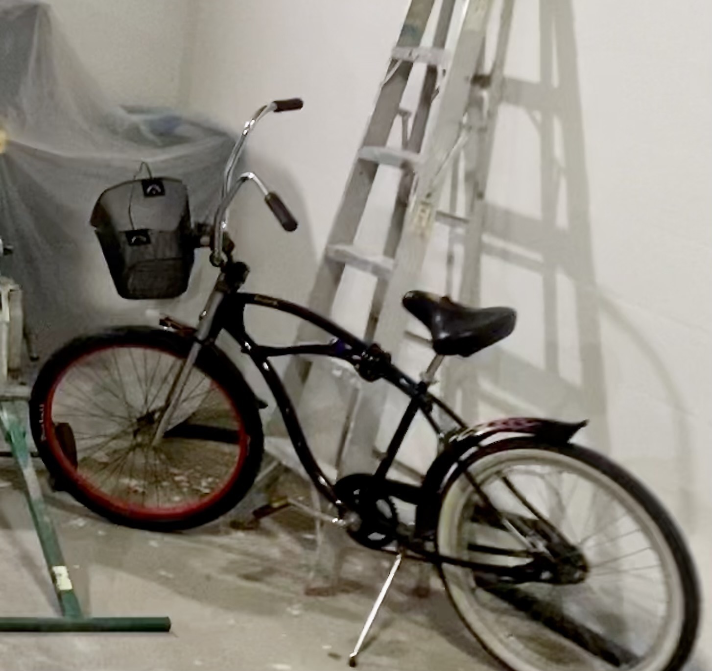 Stolen Dyno Black Cruiser with flames. Fireball t...