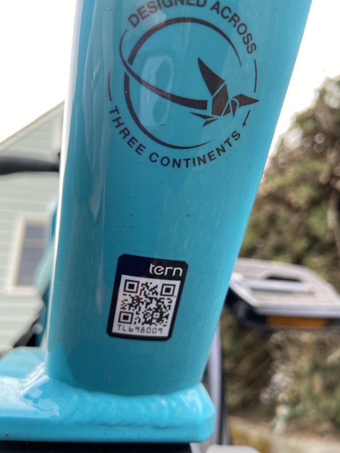 2020 Tern GSD cargo bike rear (e.g. longtail)