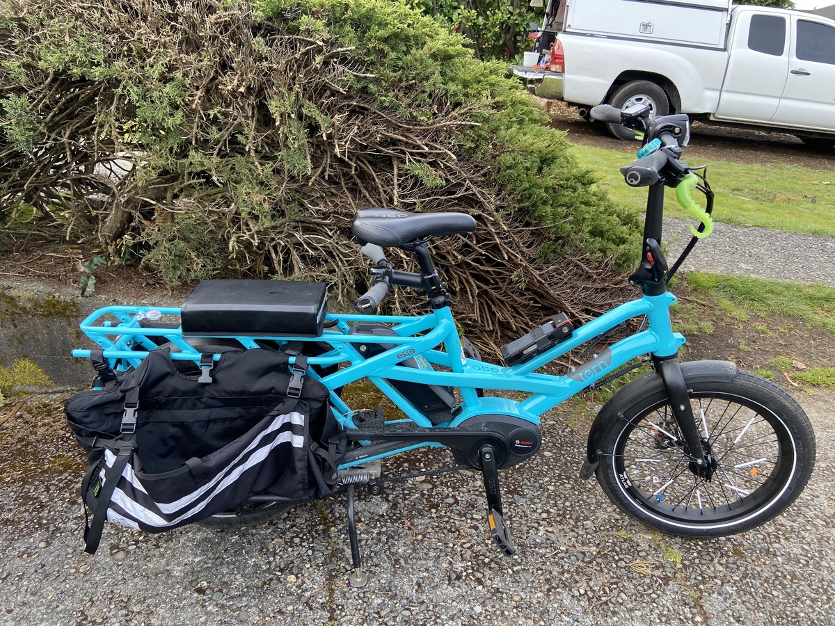 2020 Tern GSD cargo bike rear