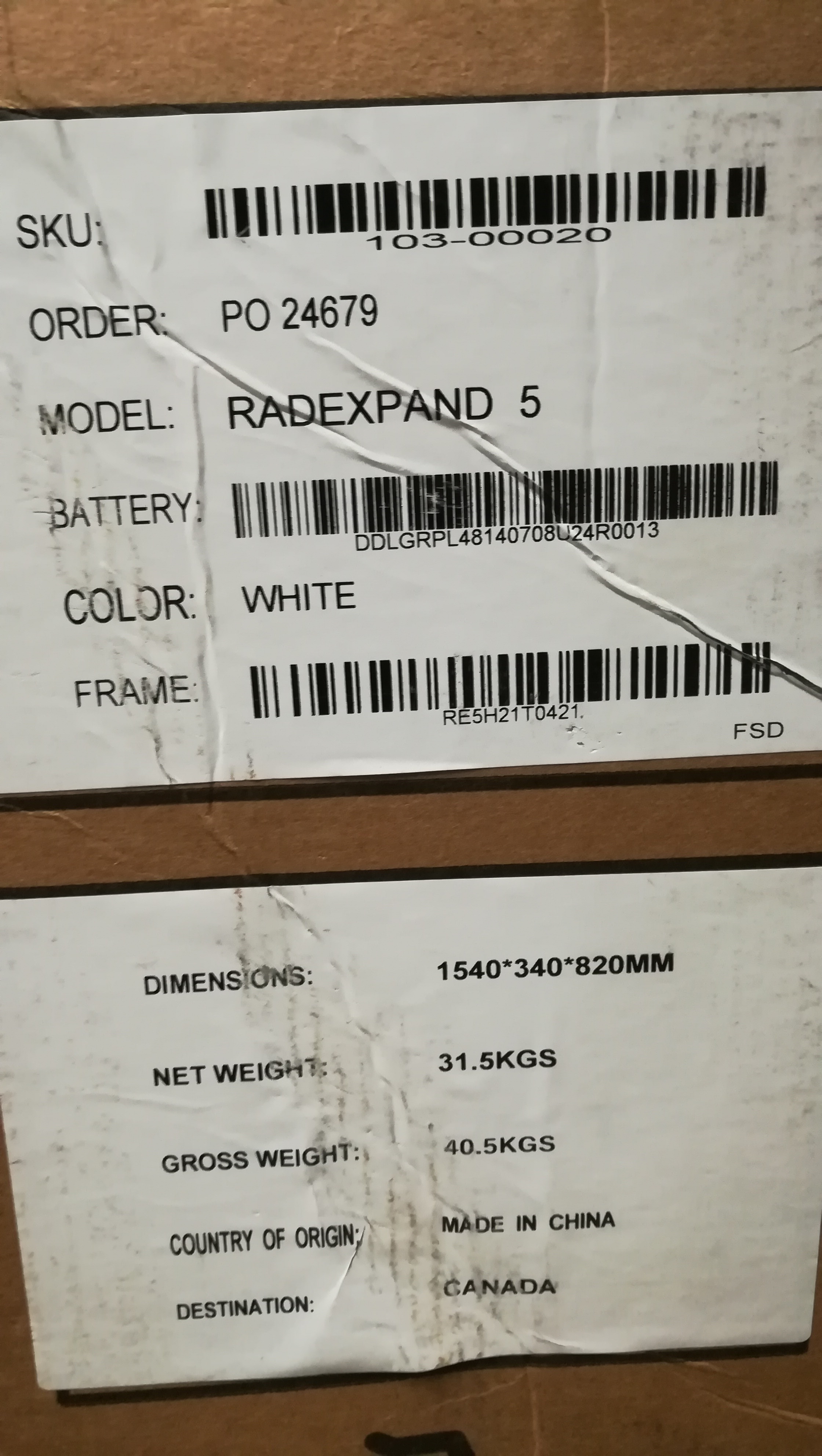 2022 Rad Power Bikes RadExpand 5