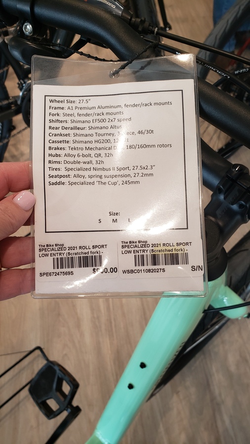 2021 Specialized Roll 8 Step-Through