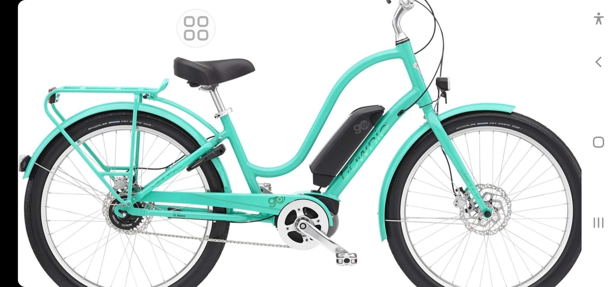 2021 Electra Townie Go! 7D Step thru Mojita Minty
