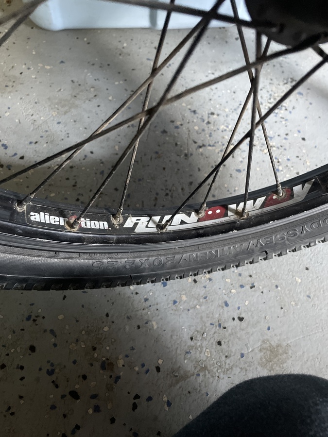 2021 Cult Hawk frame with AK colorway