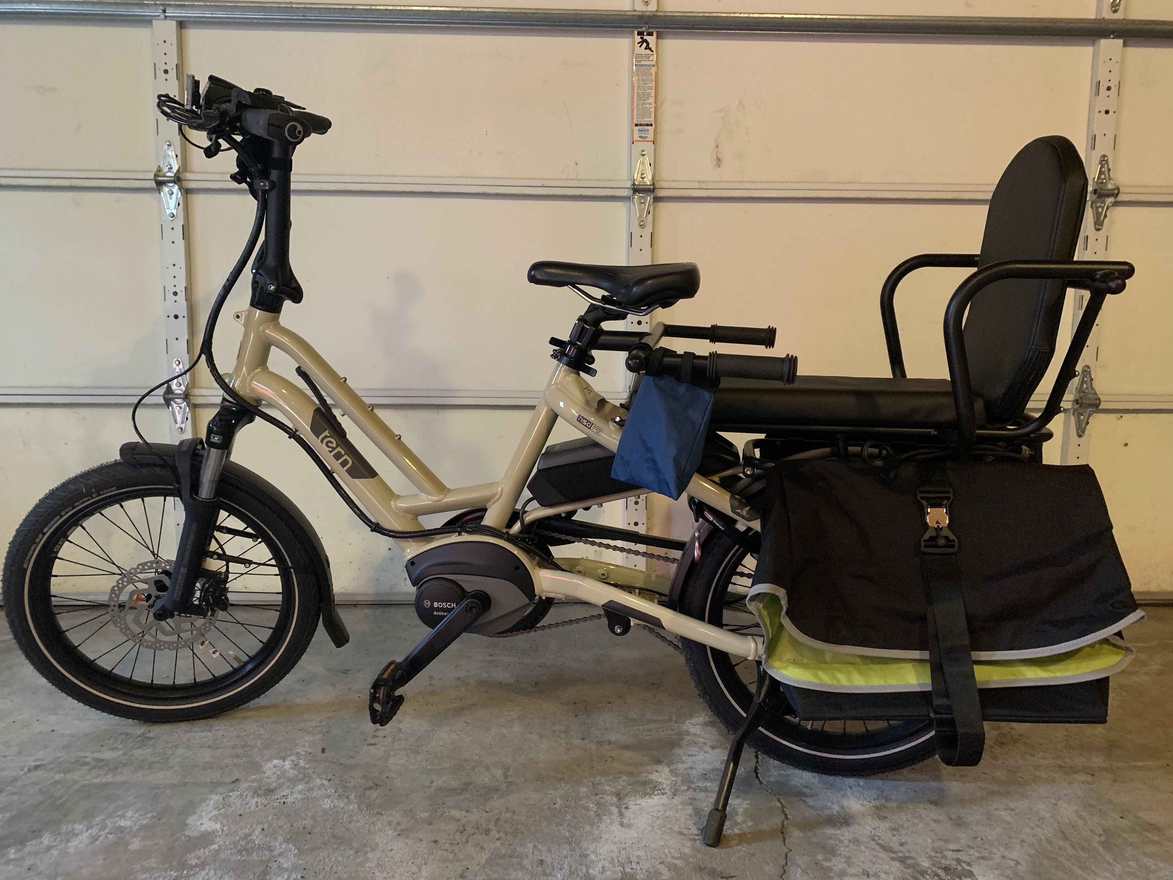 2021 Tern HSD cargo bike rear