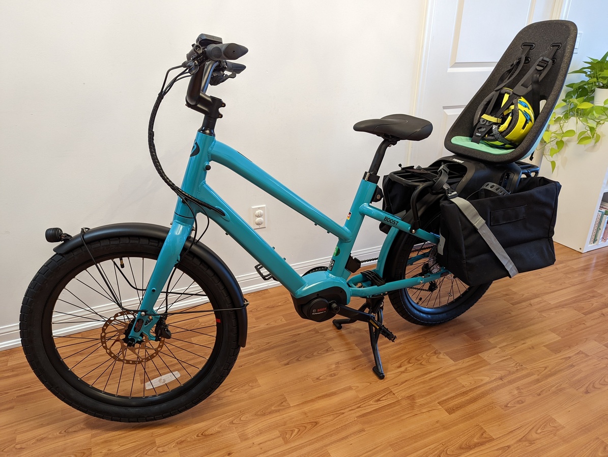 2022 Benno Step-through cargo bike (rear storage)