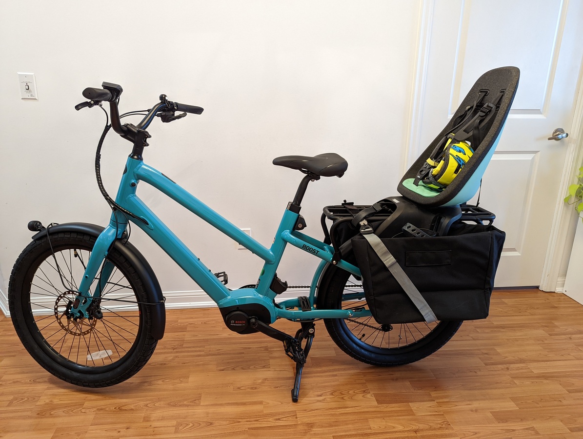 2022 Benno Step-through cargo bike (rear storage)