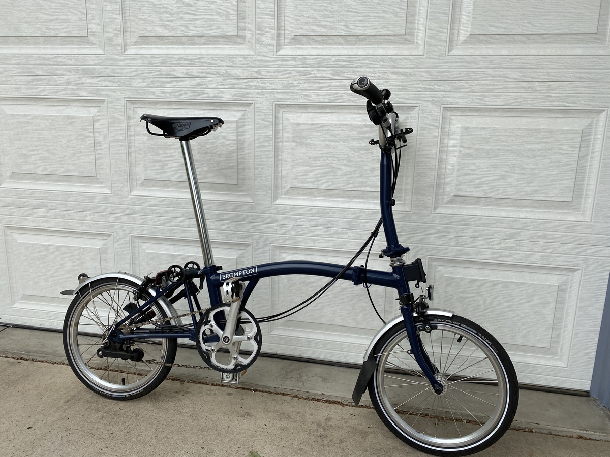 2021 Brompton Bicycle Folding bike