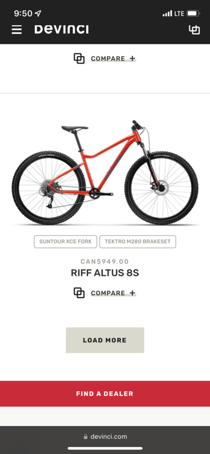 2022 Devinci Riff Altus