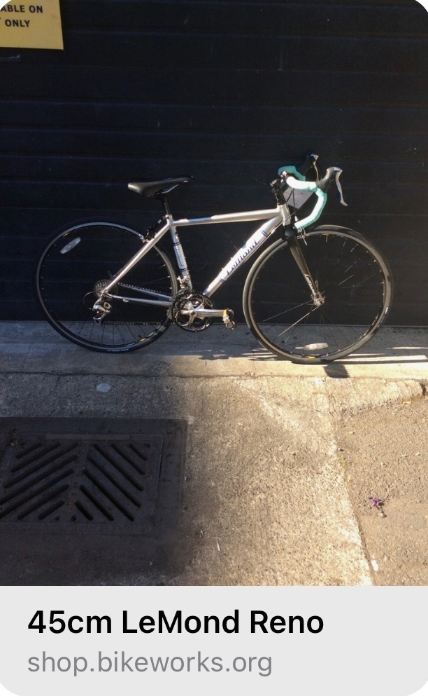 Stolen LeMond Reno - 45 CM
