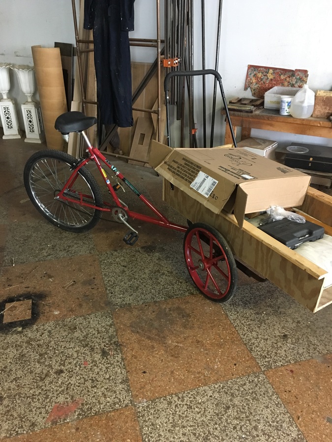 Worksman Cycles Front loader, low springs cargo tricycle