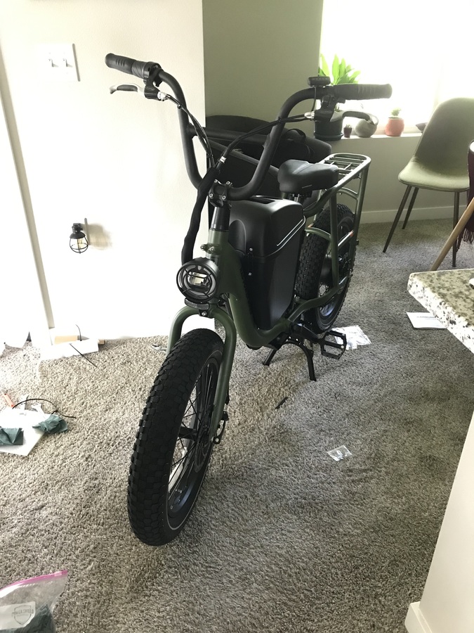 2022 Rad Power Bikes Rad Runner cargo bike rear