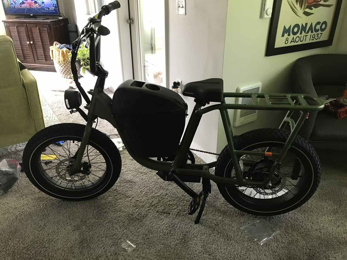 2022 Rad Power Bikes Rad Runner cargo bike rear