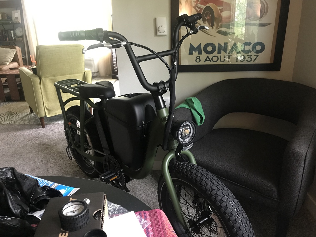 2022 Rad Power Bikes Rad Runner cargo bike rear