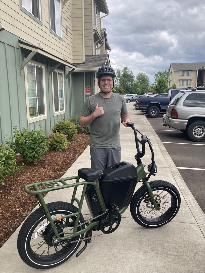 2022 Rad Power Bikes Rad Runner cargo bike rear