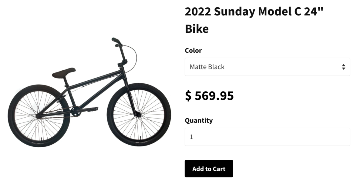 2022 Sunday Model C