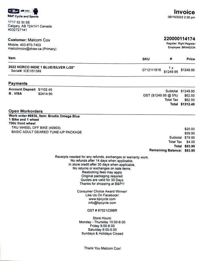 2022 Norco Bikes INDIE 1 L/20"