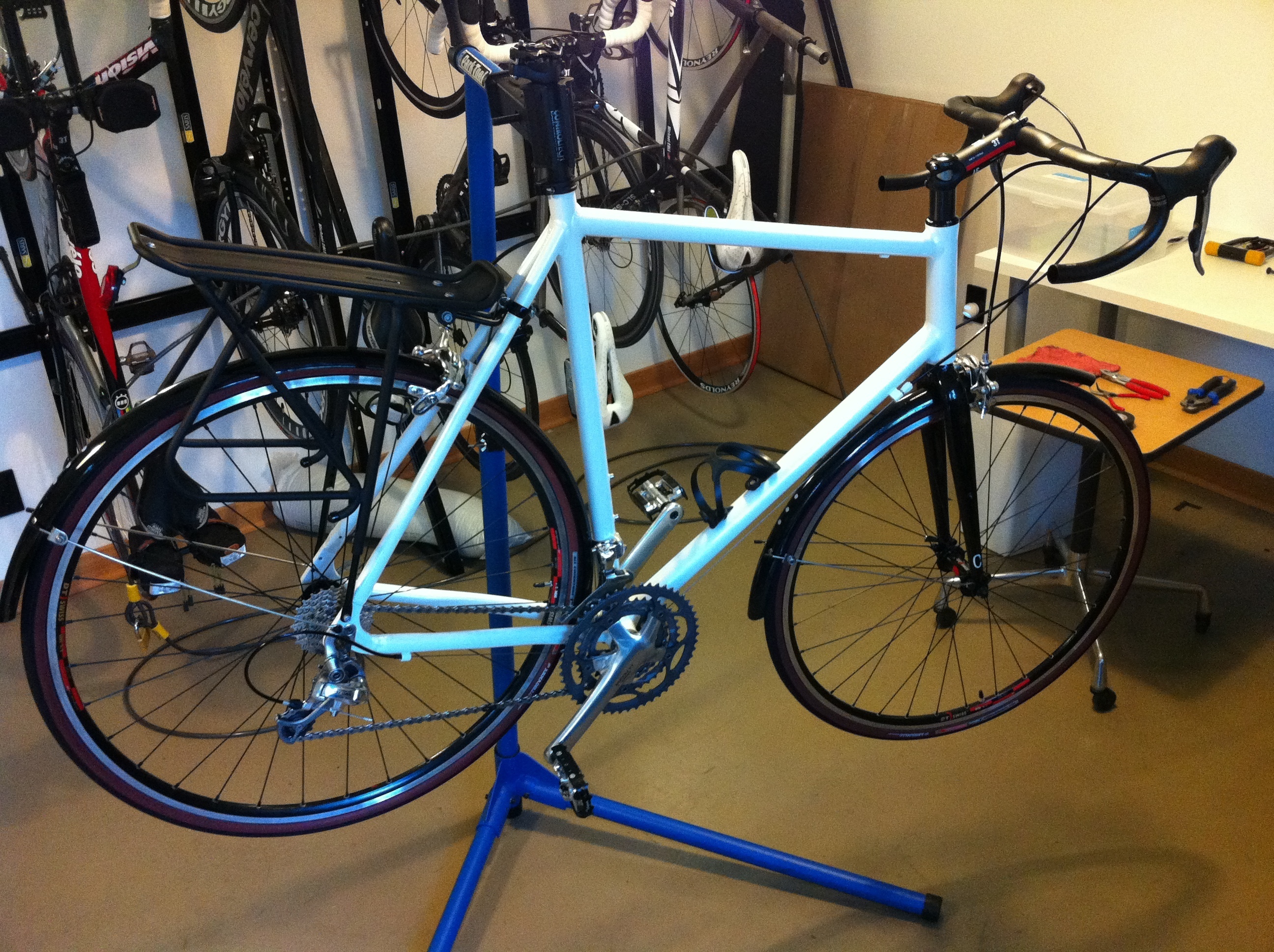 2011 Nashbar "Framé" integrated alloy