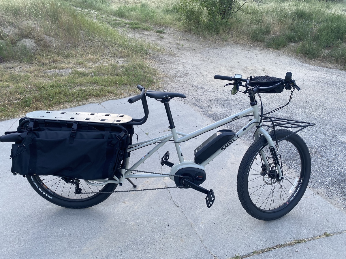 2021 Surly Big Easy cargo bike rear (e.g. longtail)