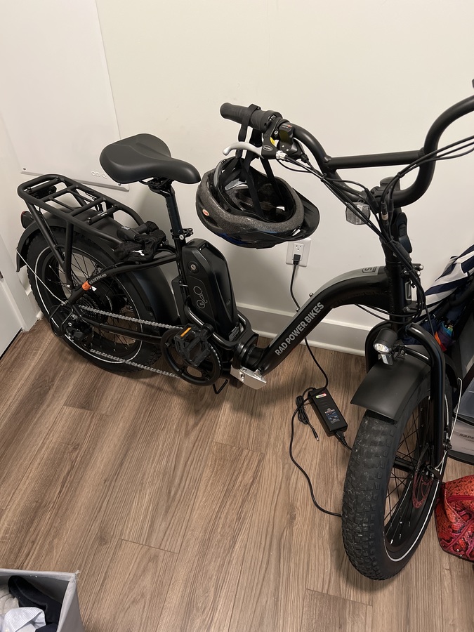 2022 Rad Power Bikes Radexpand 5 cargo bike rear (e.g. longtail)