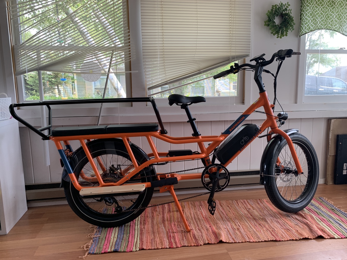 2022 Rad Power Bikes RadWagon 4 cargo bike rear