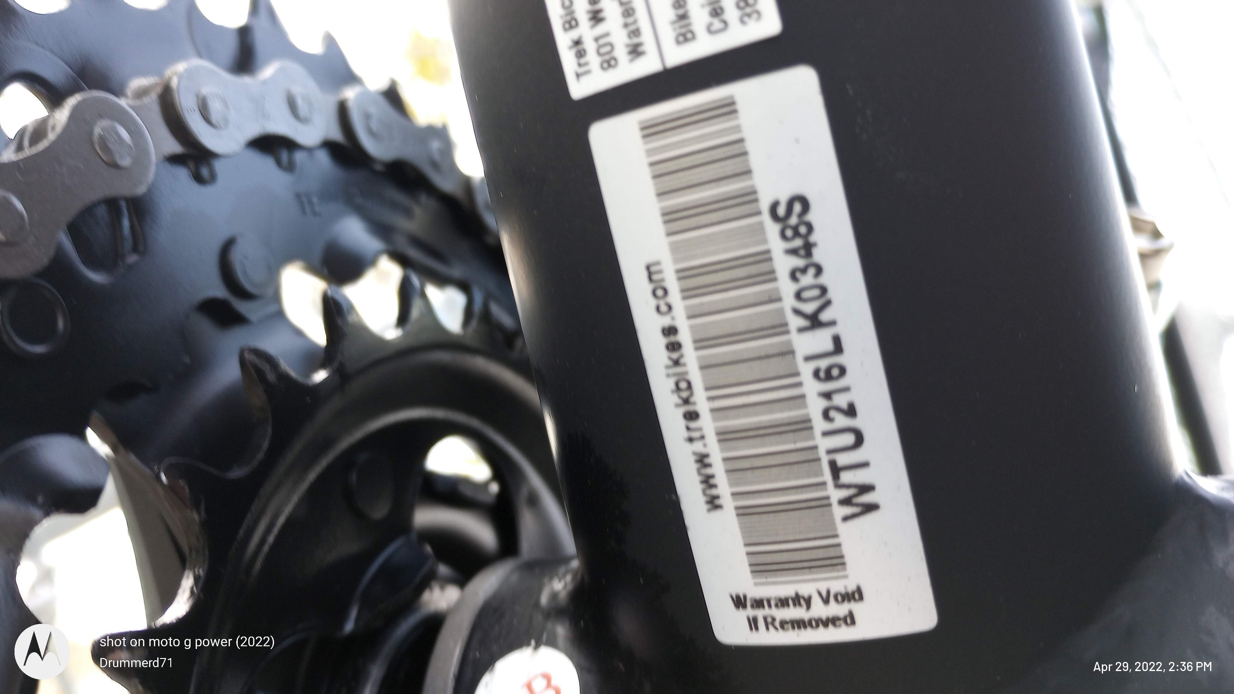 Stolen 2022 Trek 820