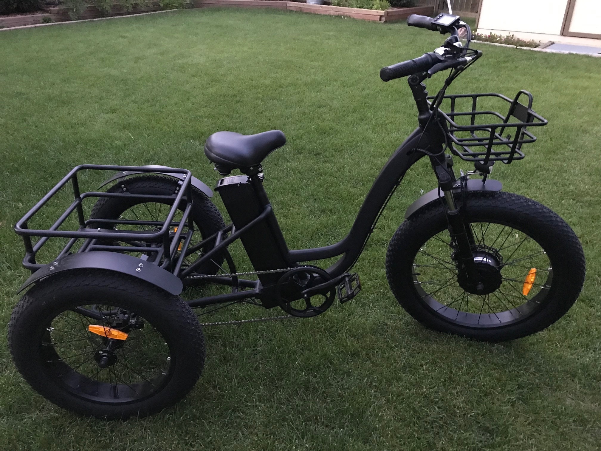 2022 Zoom Balance Bike Zoom T4B carriage fat tire tricycle cargo tricycle