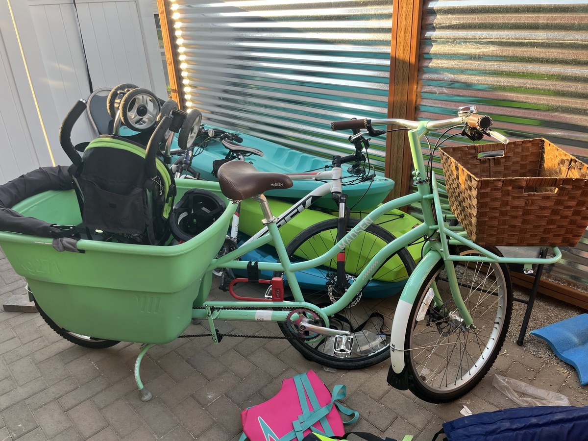 Madsen cargo bike rear