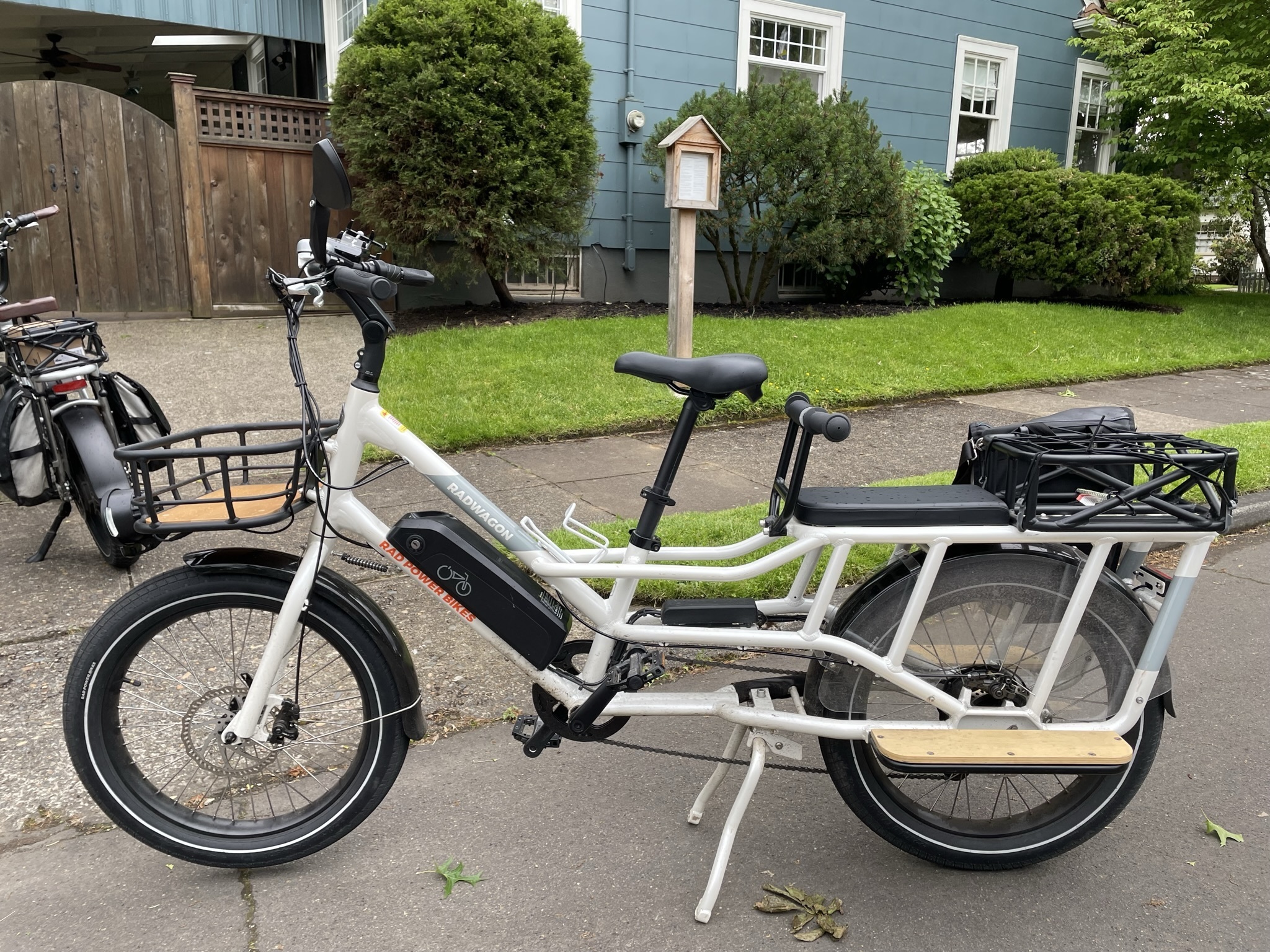 2021 Rad Power Bikes Rad Wagon 4 cargo bike rear
