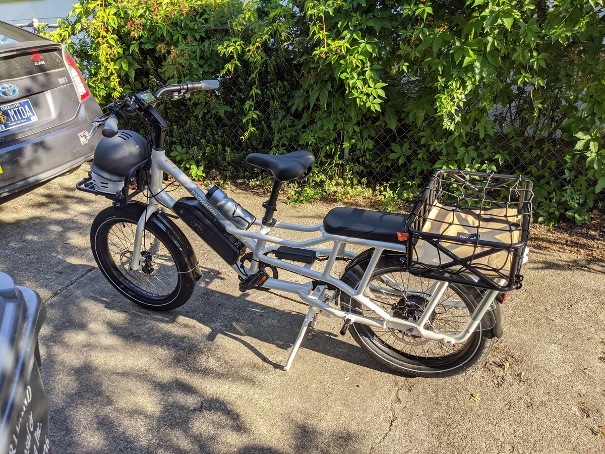 2022 Rad Power Bikes Rad Wagon 4 cargo bike rear