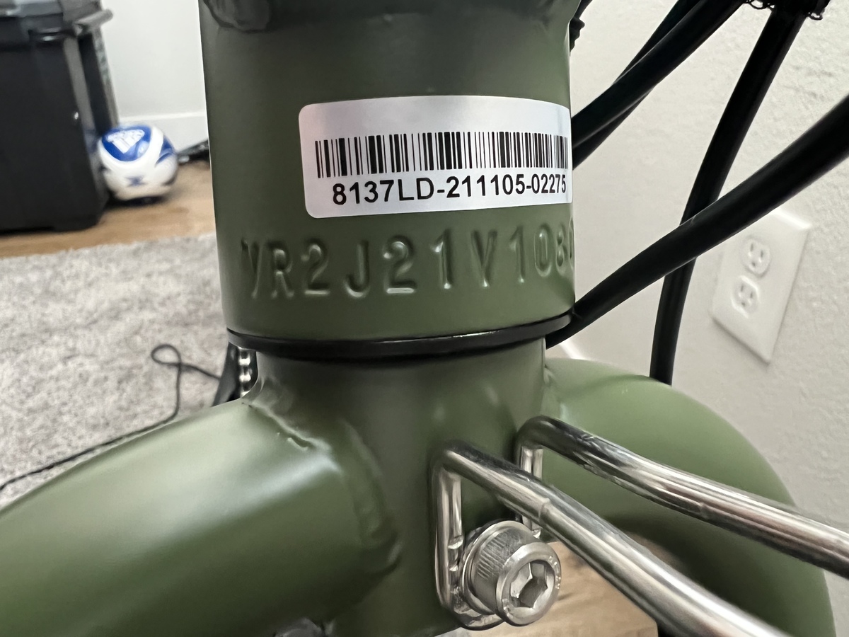 2022 Rad Power Bikes RadRunner 2 Electric Utility Bike cargo bike (rear ...