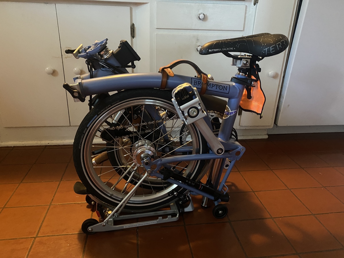 Brompton Bicycle S6R Cloud Blue