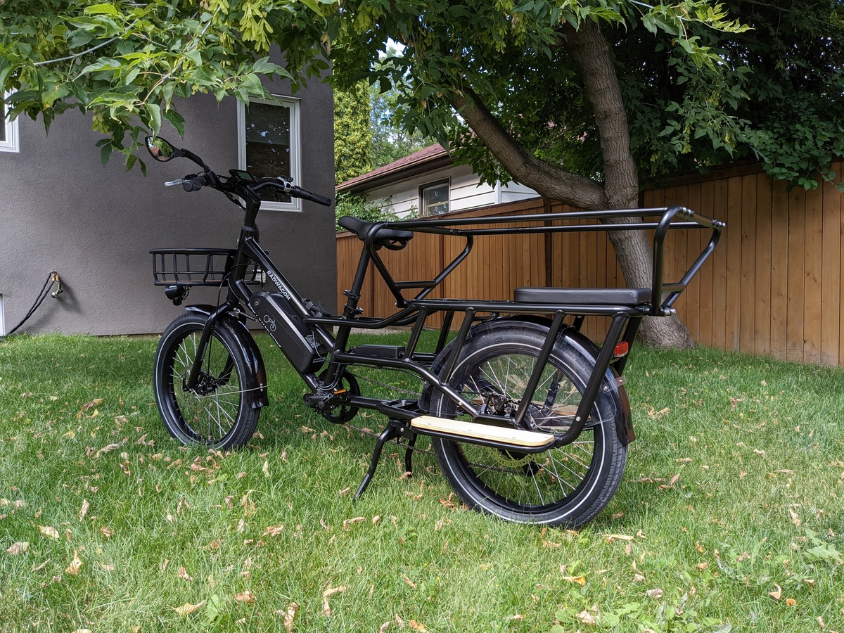 2022 Rad Power Bikes RadWagon 4 cargo bike rear