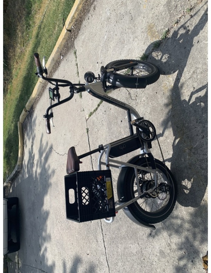 2022 Rad Power Bikes RadRunner Plus cargo bike rear