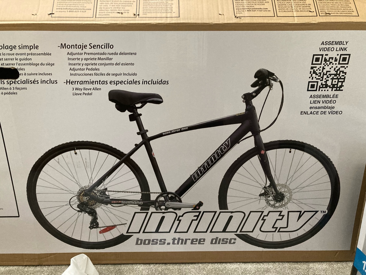 Infinity Cycle Works boss.three 46cm/18in/po Aluminum, MTB