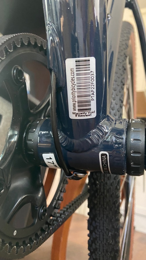 2022 Priority Bicycles Apollo