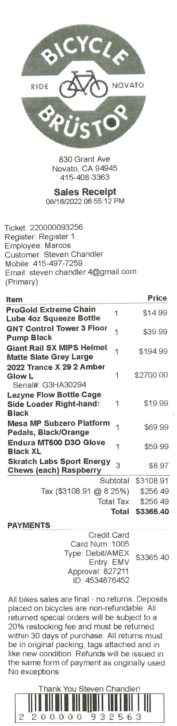 2022 Giant Trance X 29 2 Amber Glow L