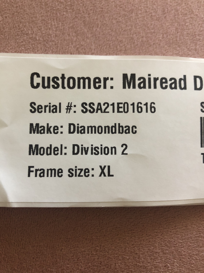 Diamondback Division 2