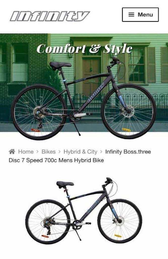 Stolen 2021 Infinity Cycle Works 700C Boss Three Men's Hybrid