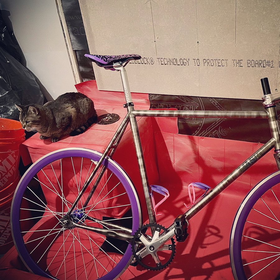 2020 MASH SF Steel Frame Set Silver Rainbow Smoke