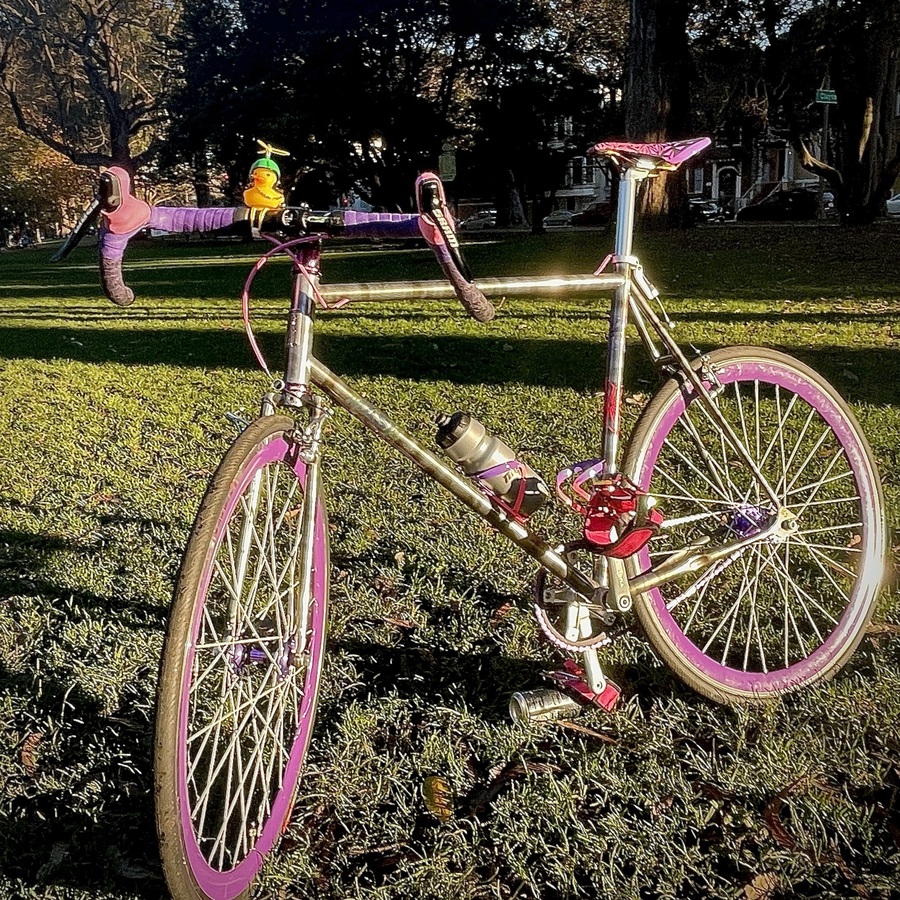 2020 MASH SF Steel Frame Set Silver Rainbow Smoke