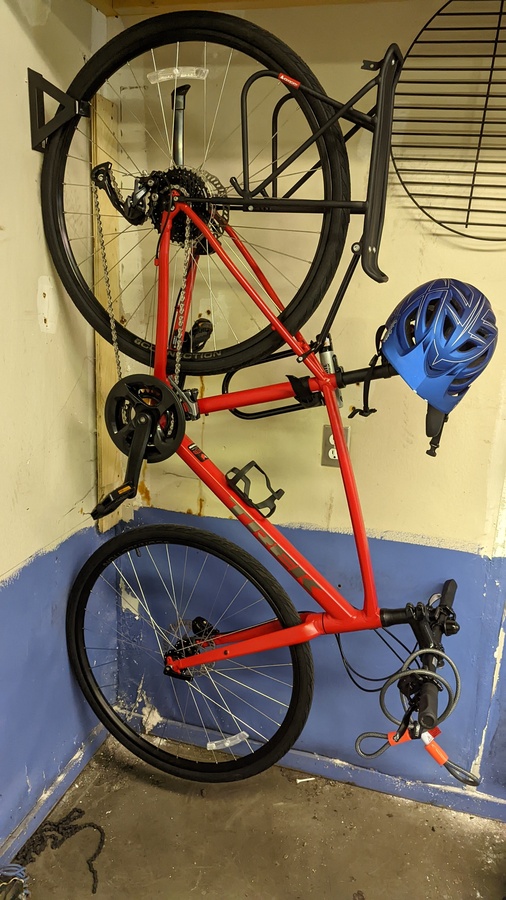 2023 Trek FX 2 Disc Fitness Bike Satin Viper Me...