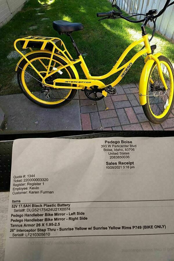 2021 Pedego Interceptor Step Thru