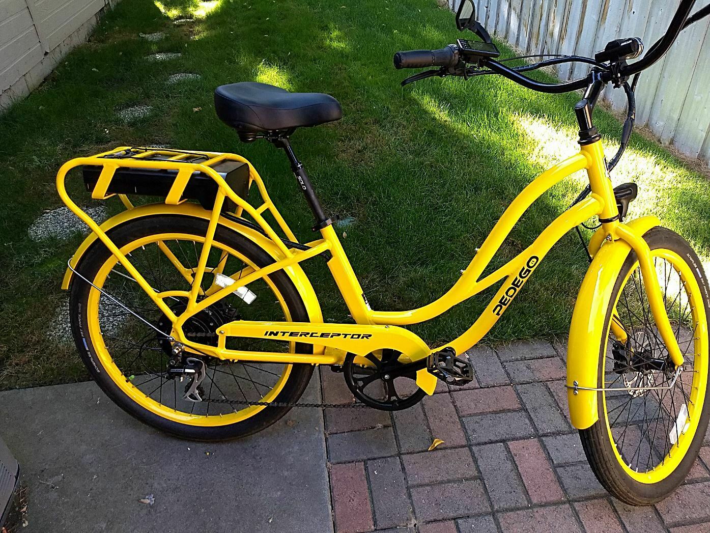 2021 Pedego 26" interceptor Step Thru
