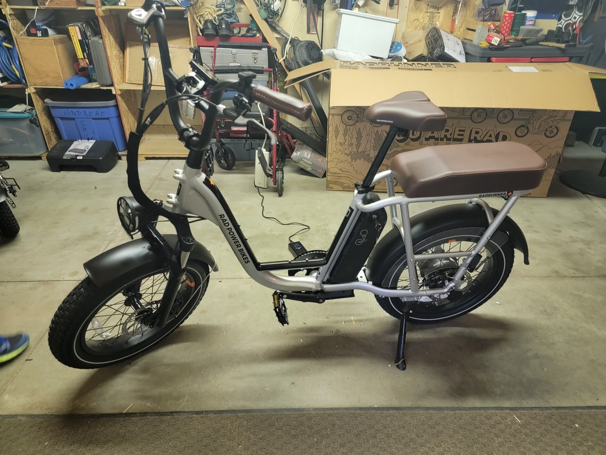 Rad Power Bikes Rad runner electric cargo bike (rear storage)