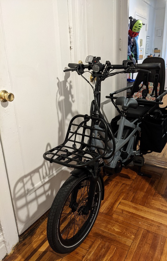 2022 Tern cargo bike (rear storage)