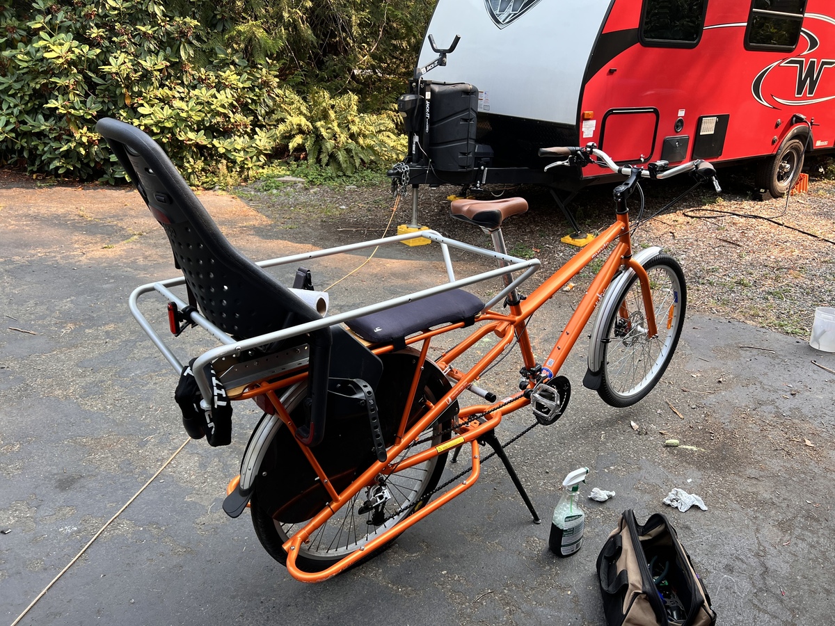 2014 Yuba Mundo cargo bike rear