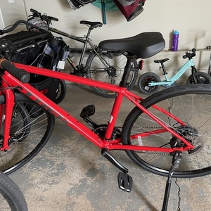 2023 Trek FX 2 Disc Fitness Bike Satin Viper Me...