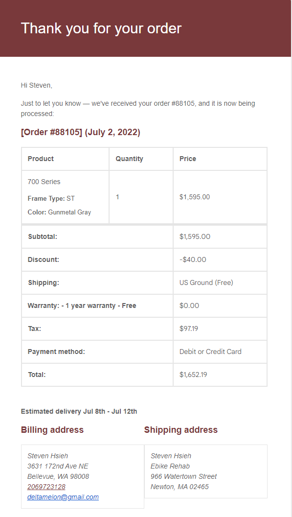 2022 Ride1Up Cafe Cruiser ST